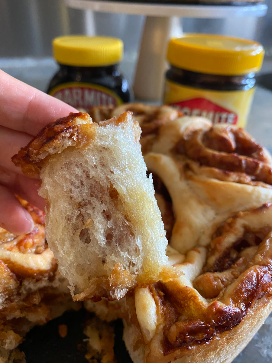 Egg-Free Cheesymite Roll (Choice of Marmite or Vegemite) – GuiltFreeFoodSG